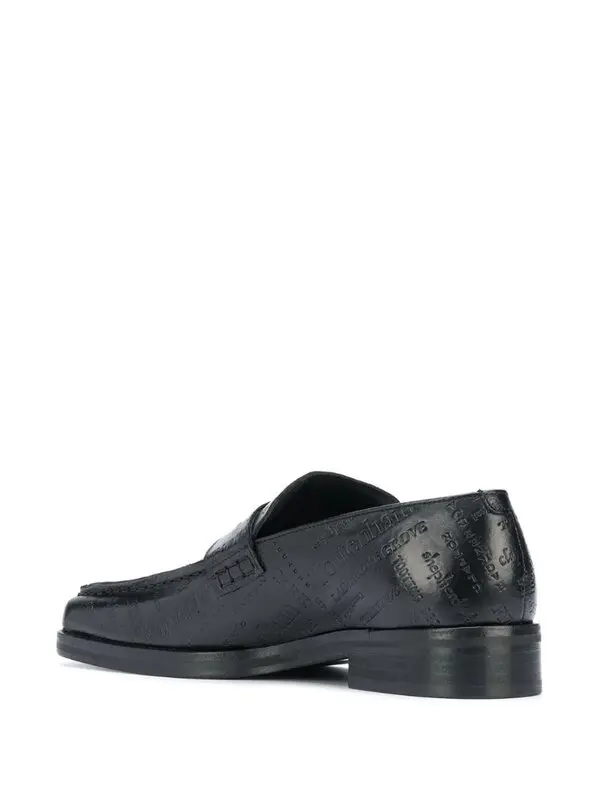 Martine Rose Roxy Embossed Penny Loafers
