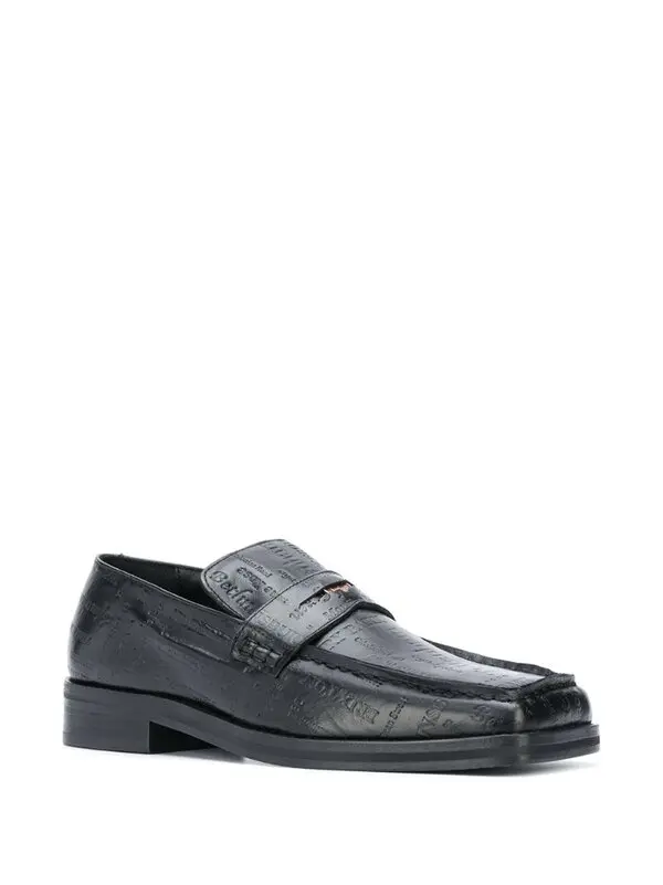 Martine Rose Roxy Embossed Penny Loafers