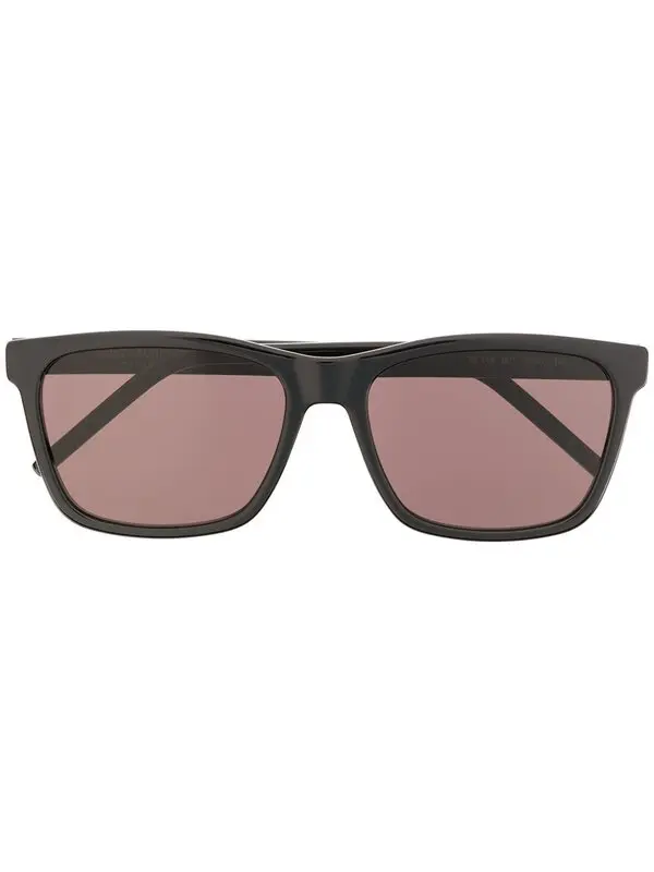 Saint Laurent Square Frame Sunglasses - Black