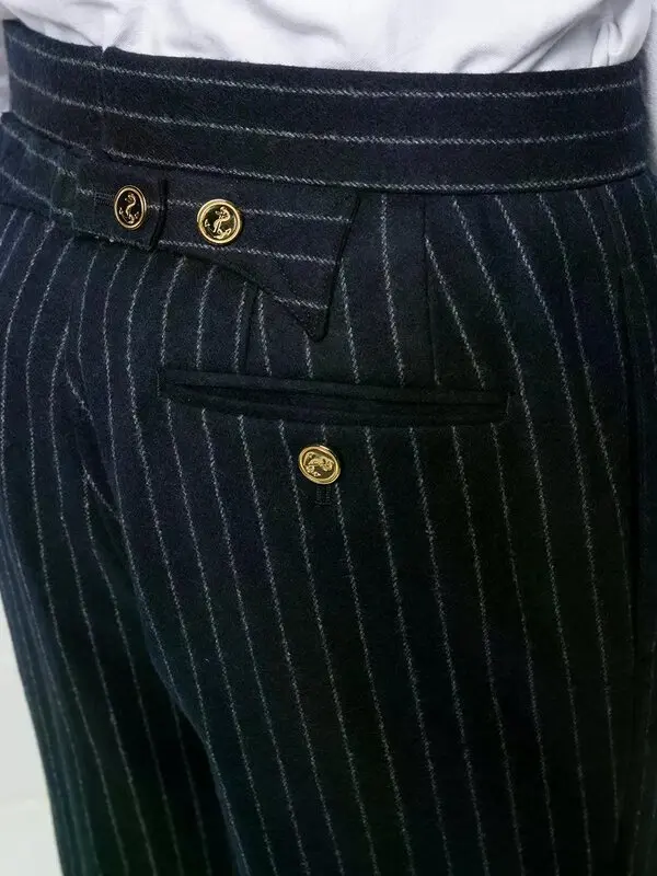 Thom Browne Pinstripe Flannel Trousers