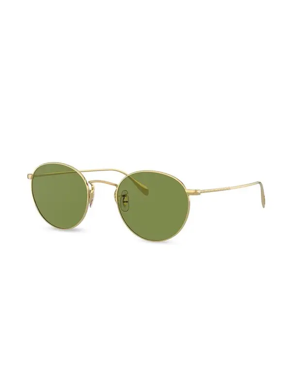 Oliver Spencer Coleridge Round Sunglasses - Gold