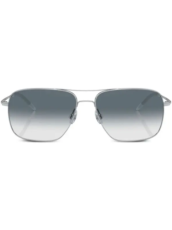 Oliver Spencer Clifton Sunglasses - Silver
