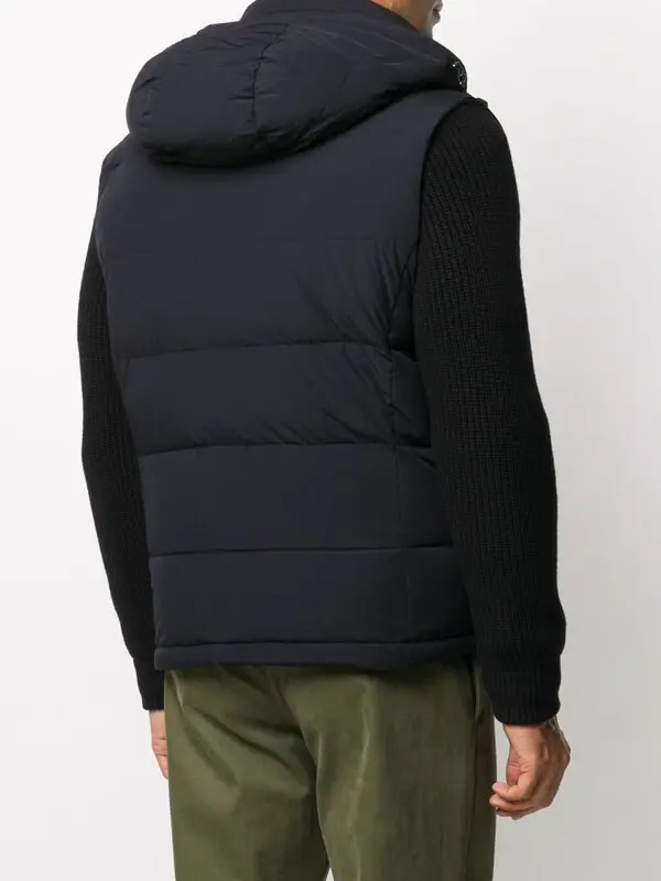 MOORER Padded Contrast Jacket