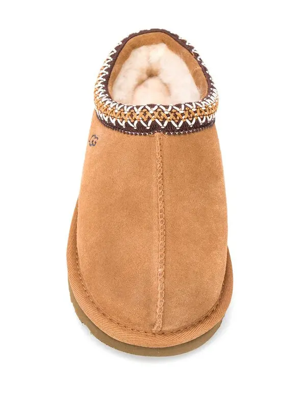 UGG Suede Slip-on Clogs - Brown