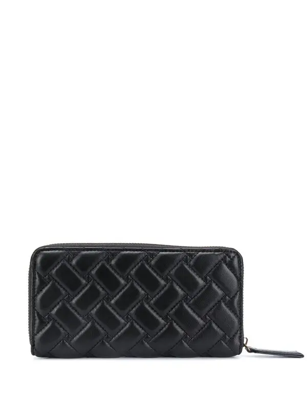 Kurt Geiger Quilted Zip-around Wallet