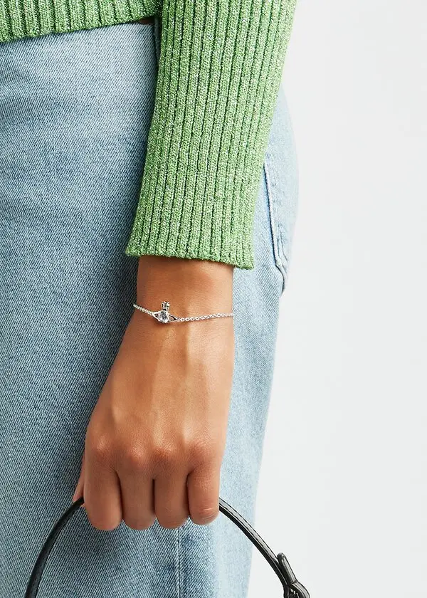 Vivienne Westwood Reina -Tone Orb Bracelet - Silver | Editorialist