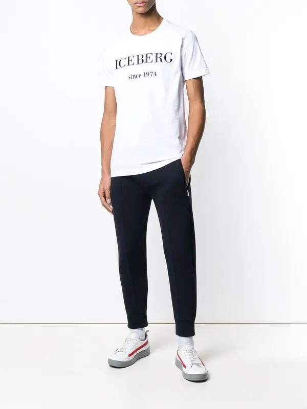 Iceberg Embroidered Logo T-shirt