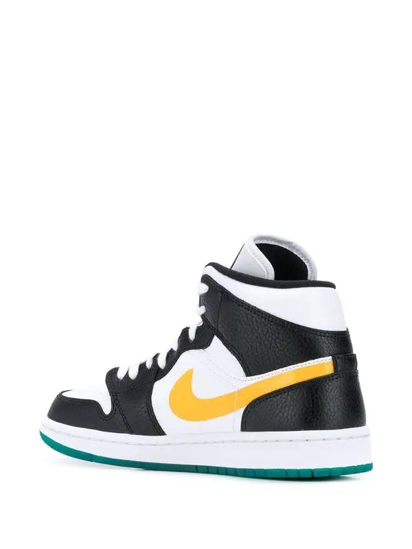 JORDAN Air 1 Mid Alternate Swooshes Sneakers - White