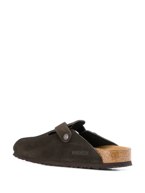 BIRKENSTOCK Boston Suede Clogs