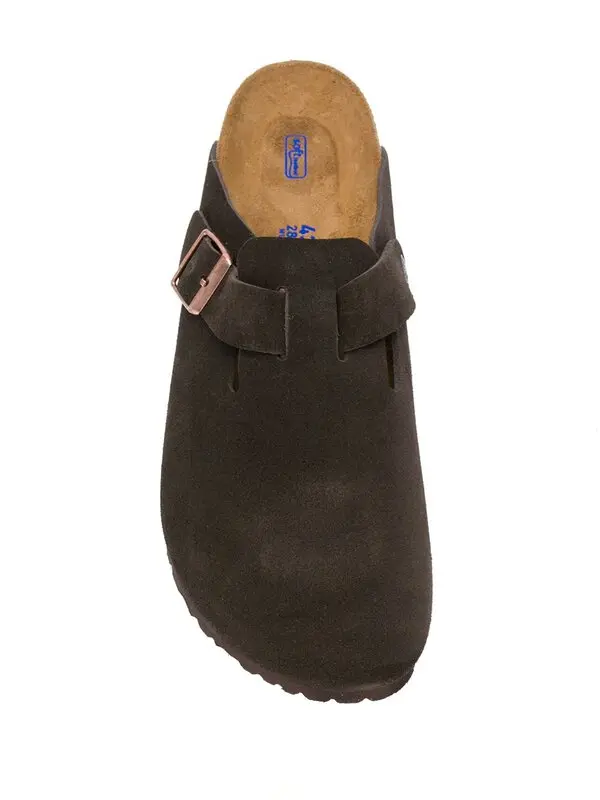 BIRKENSTOCK Boston Suede Clogs