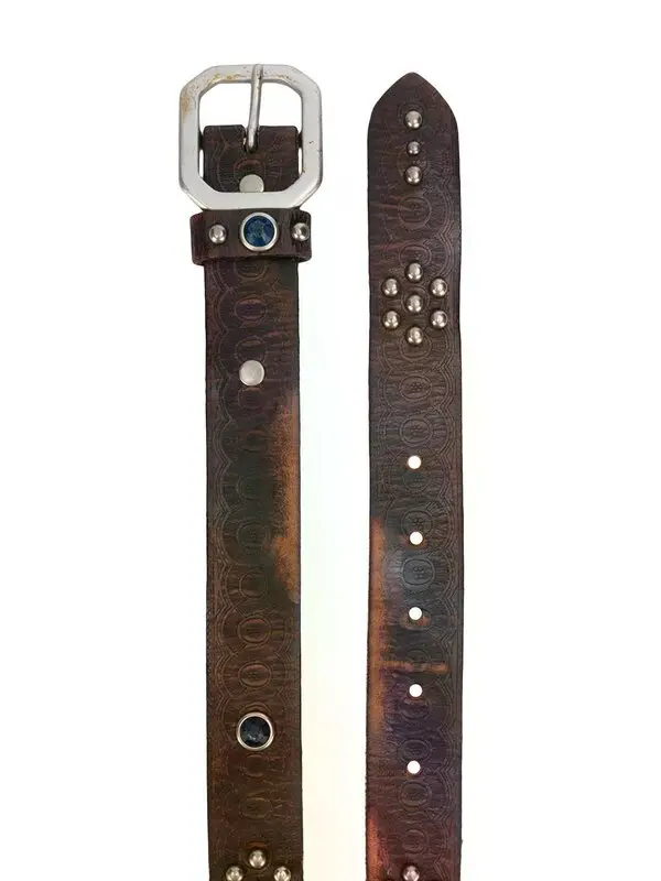 Ralph Lauren Rasco Studded Leather Belt
