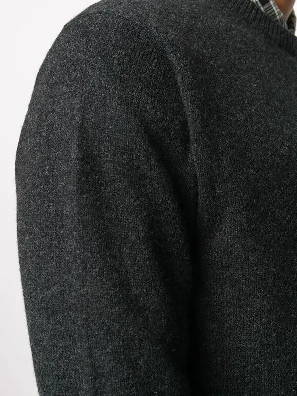 Barbour Patch Detail Crew Neck Jumper