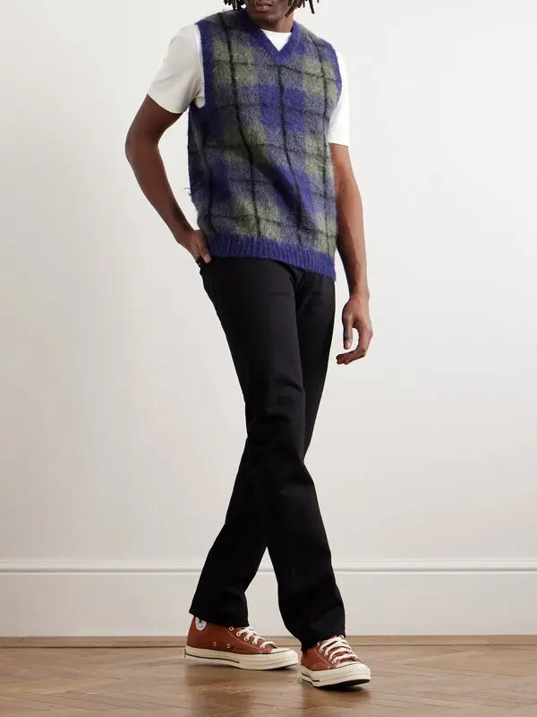 ORSLOW 107 Slim-fit Denim Jeans - Black