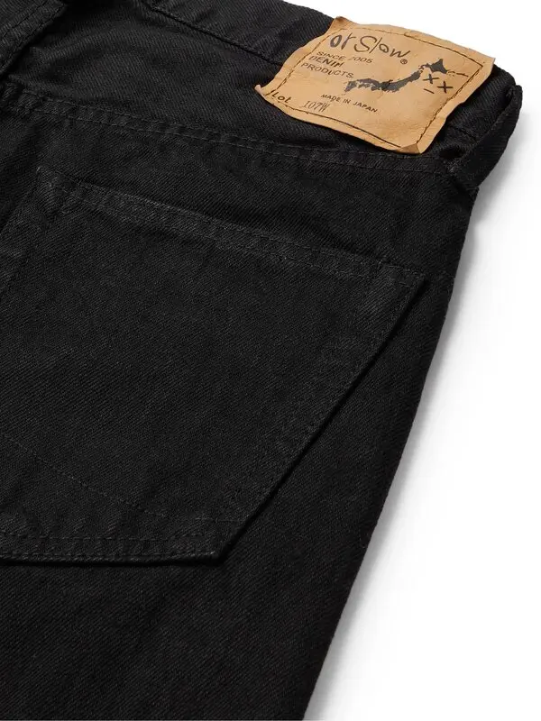 ORSLOW 107 Slim-fit Denim Jeans - Black