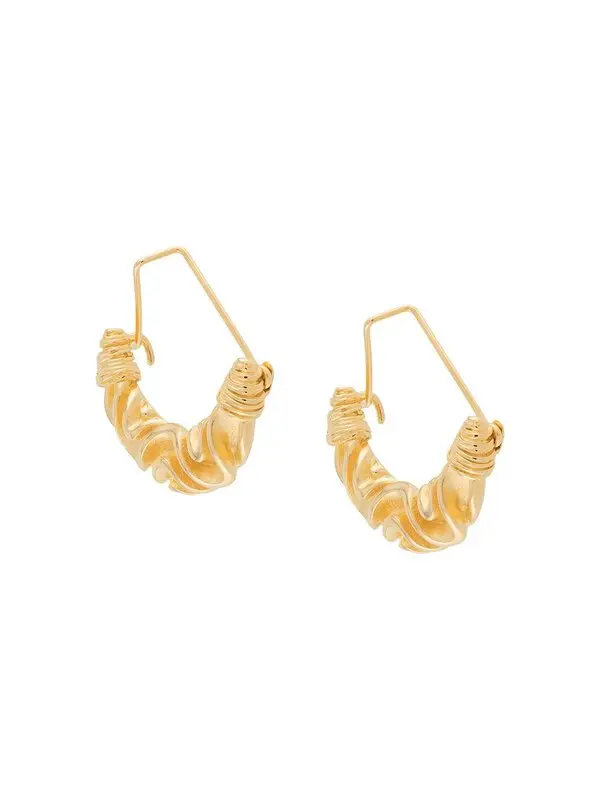 AURÉLIE BIDERMANN Ella Hoop Earrings