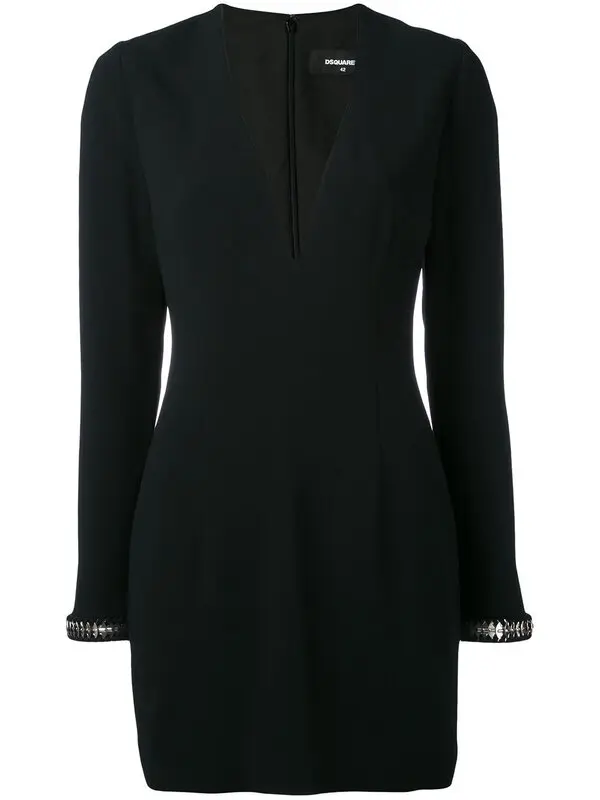 Dsquared2 V-neck Mini Dress