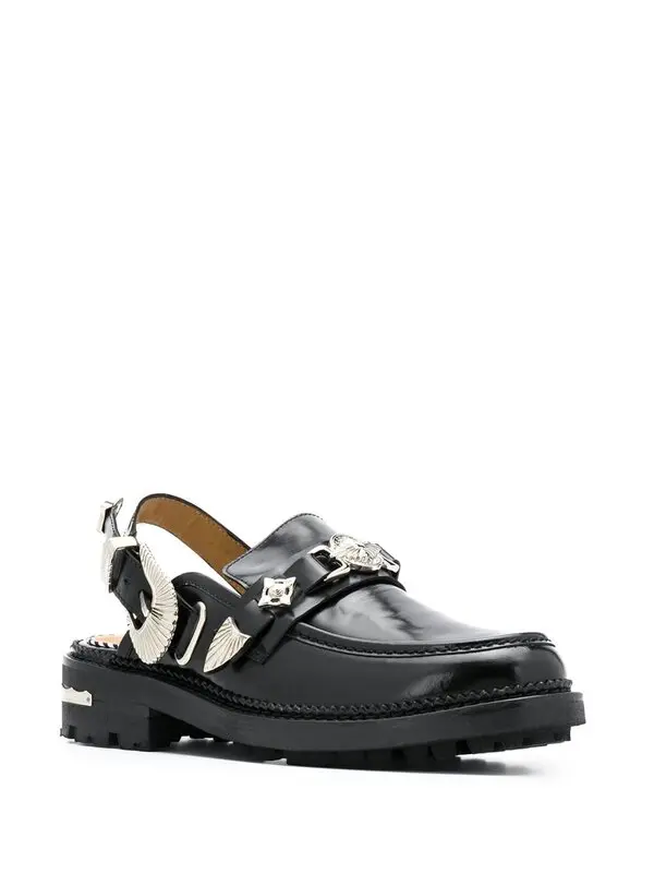 Toga Sling-back Mule Loafers