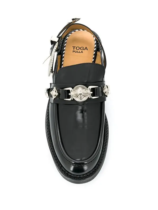 Toga Sling-back Mule Loafers