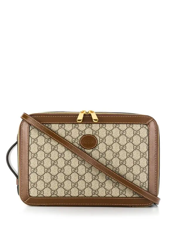 Gucci Gg Monogram Shoulder Bag