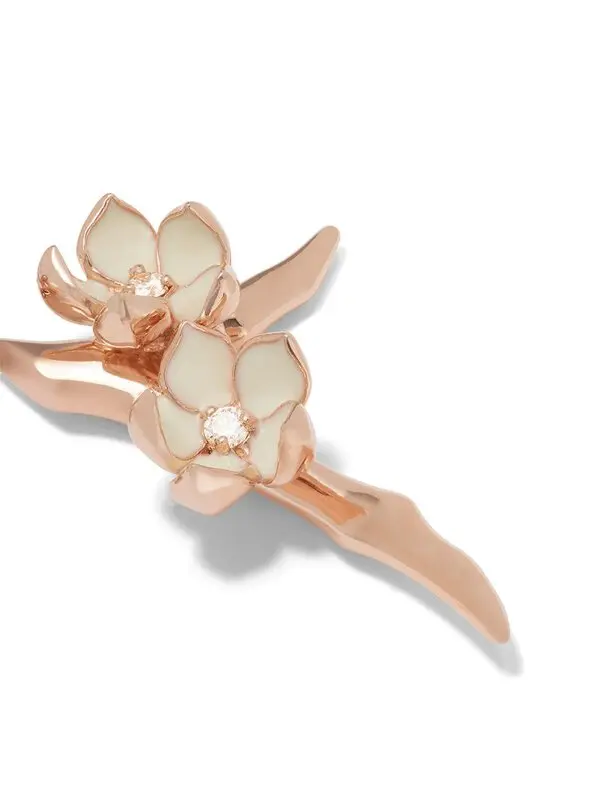 SHAUN LEANE Cherry Blossom Drop Earrings