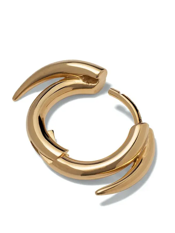 SHAUN LEANE Thorned Mini Hoop Earrings - Gold