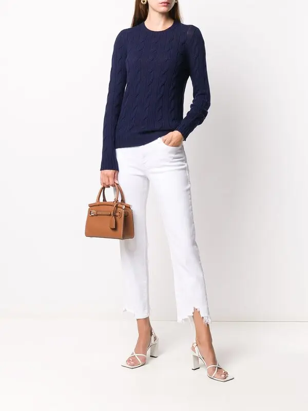 Ralph Lauren Cable Knit Sweater - Blue
