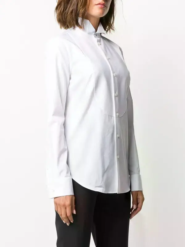 Ralph Lauren Wingtip-collar Tuxedo Shirt