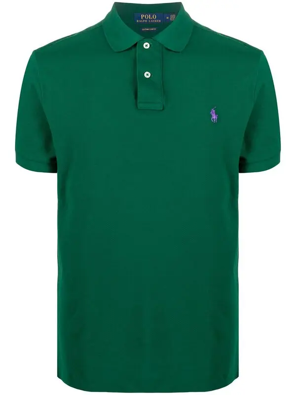 Polo Ralph Lauren Embroidered Logo Polo Shirt - Green
