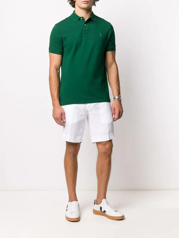 Polo Ralph Lauren Embroidered Logo Polo Shirt - Green
