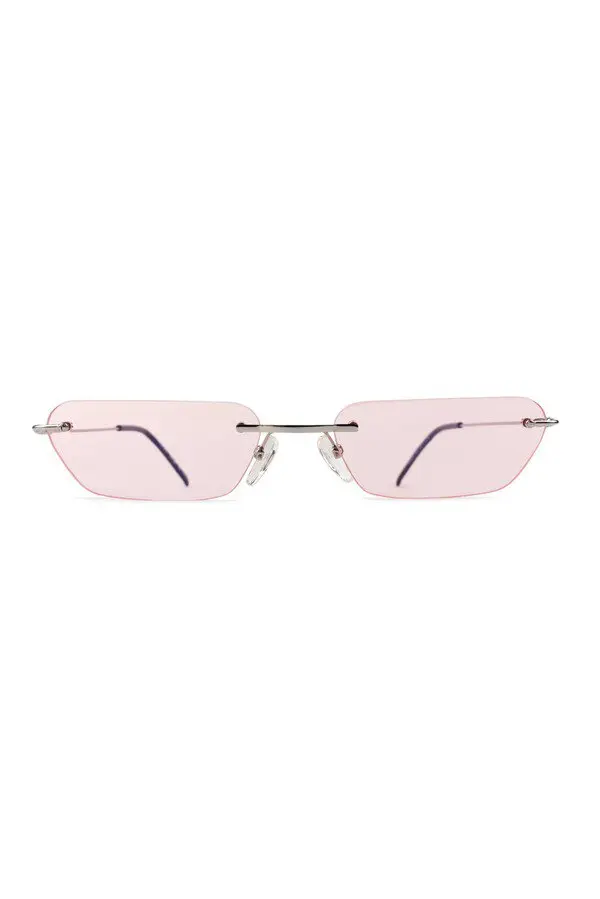 Sienna Alexander Notting Hill Black, Yellow, and Pink sunglasses Style hero and chic legend Sienna Miller just stepped out  main image 2
