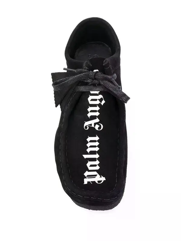 Palm Angels X Clarks Logo Suede Boots
