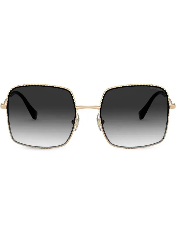 Miu Miu Square-frame Sunglasses - Yellow
