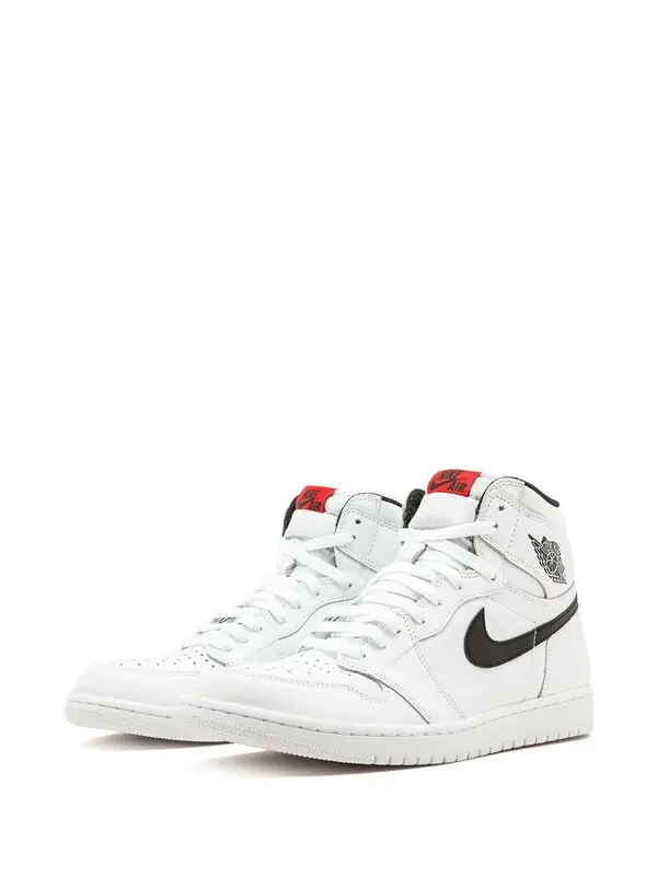JORDAN Air 1 Retro High Og Premium Essentials Sneakers - White