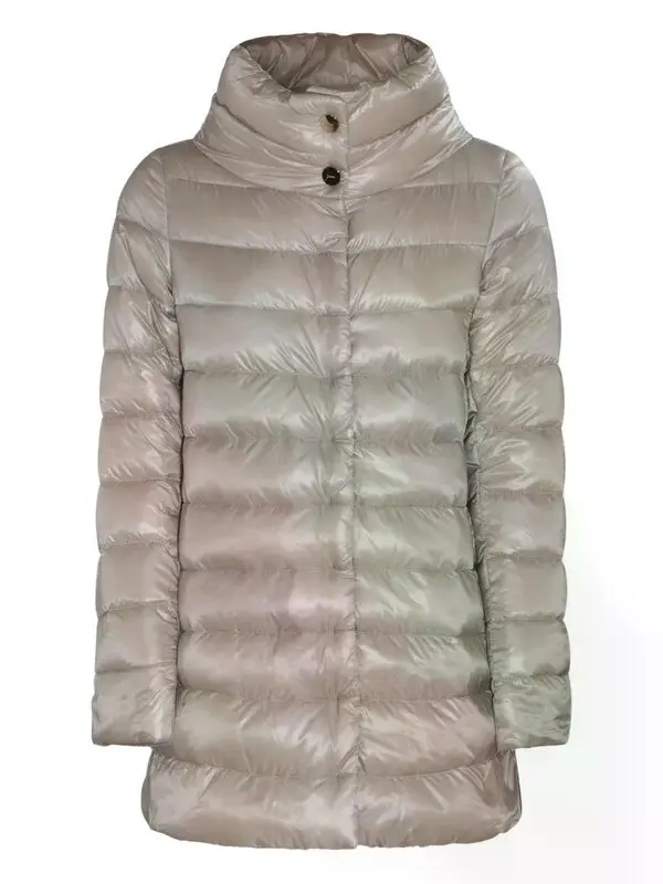 Herno Padded Zipped Coat - Grey