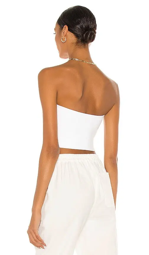 Susana Monaco Strapless Cropped Top