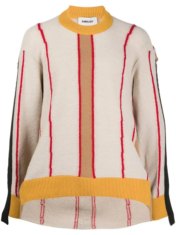 AMBUSH Deconstructed Crew Neck Sweatshirt