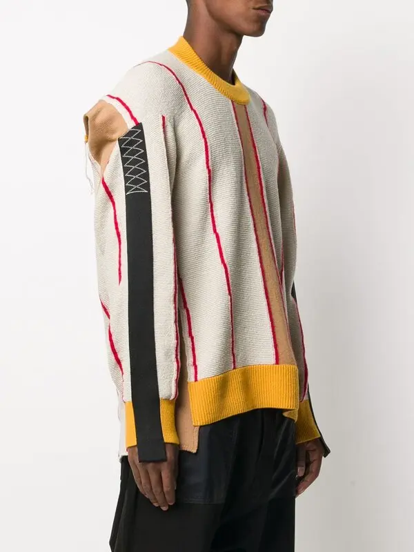 AMBUSH Deconstructed Crew Neck Sweatshirt