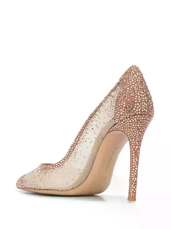 GIANVITO ROSSI Rania 105mm Pumps - Pink