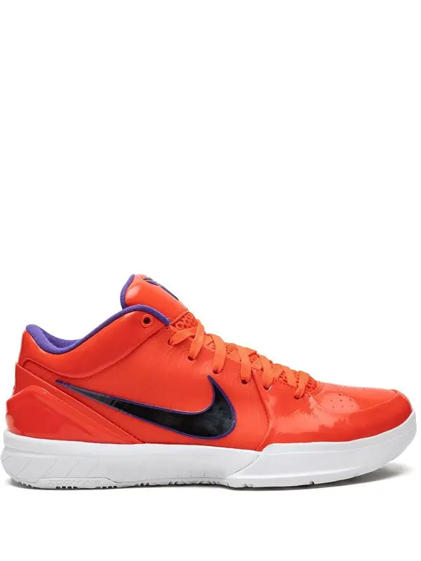 Nike X Undefeated Kobe 4 Protro Phoenix Suns Sneakers - Orange