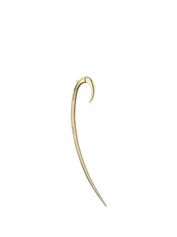 SHAUN LEANE Hook Single Earring In 18kt Vermeil - Gold