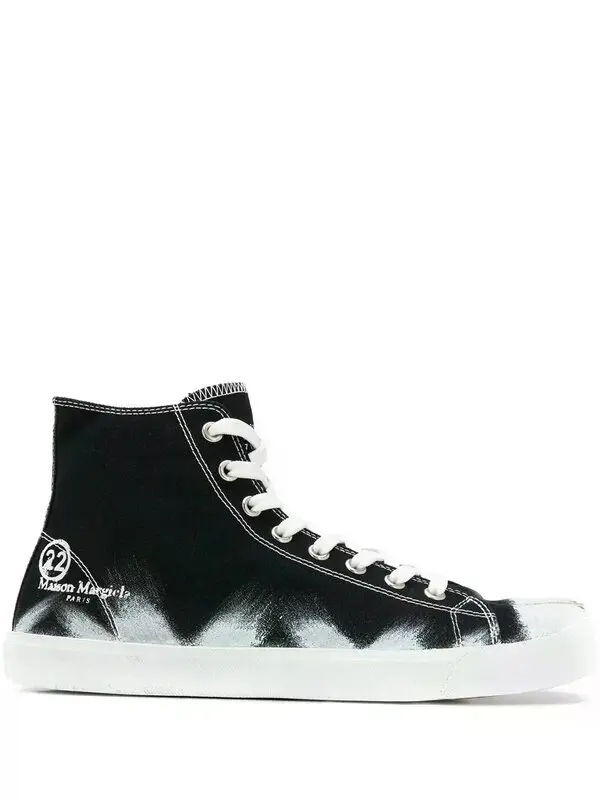 MAISON MARGIELA Tabi High-top Sneakers - Black