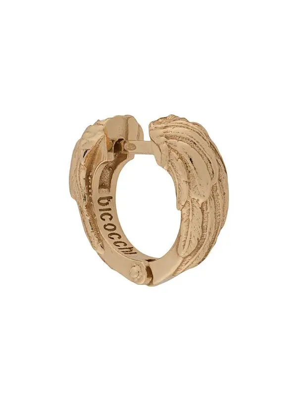 Emanuele Bicocchi Wing Hoop Earring - Gold
