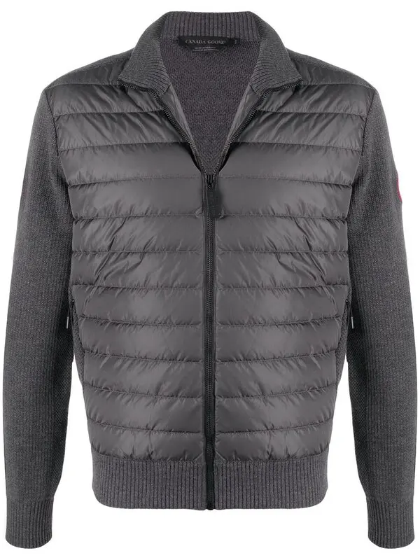 Canada Goose High-neck Padded Jacket - Grey