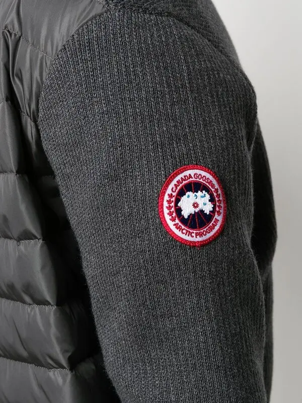 Canada Goose High-neck Padded Jacket - Grey