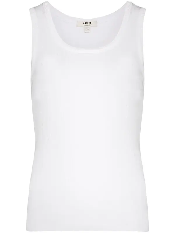 AGOLDE Sleeveless Tank Top - White