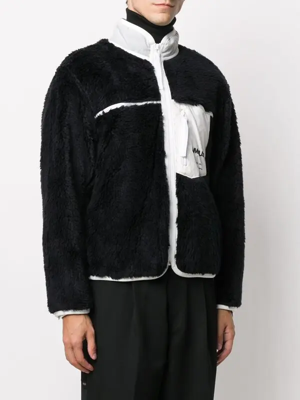 AMBUSH Logo-print Fleece Jacket