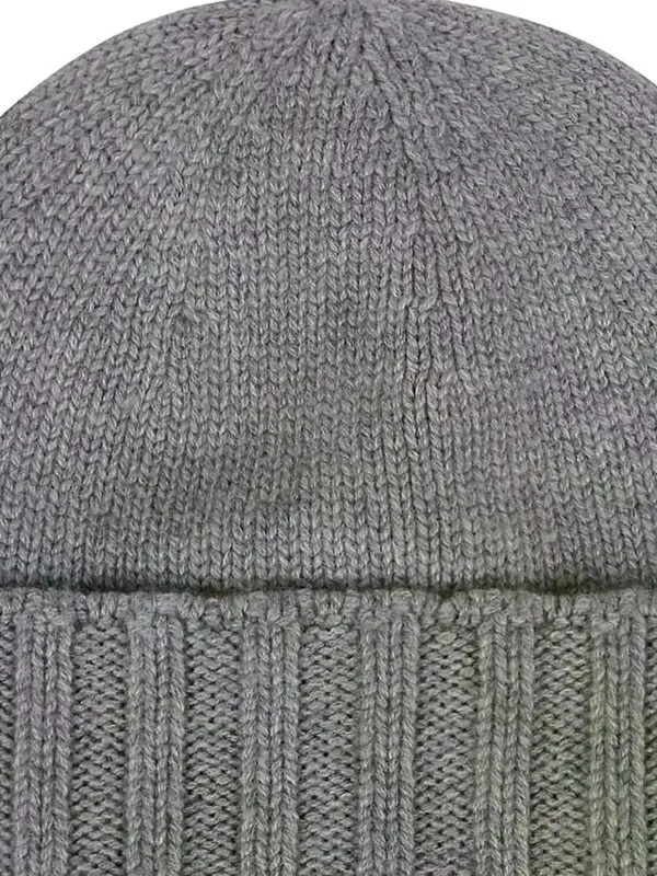 DRUMOHR Cashmere Beanie Hat - Grey