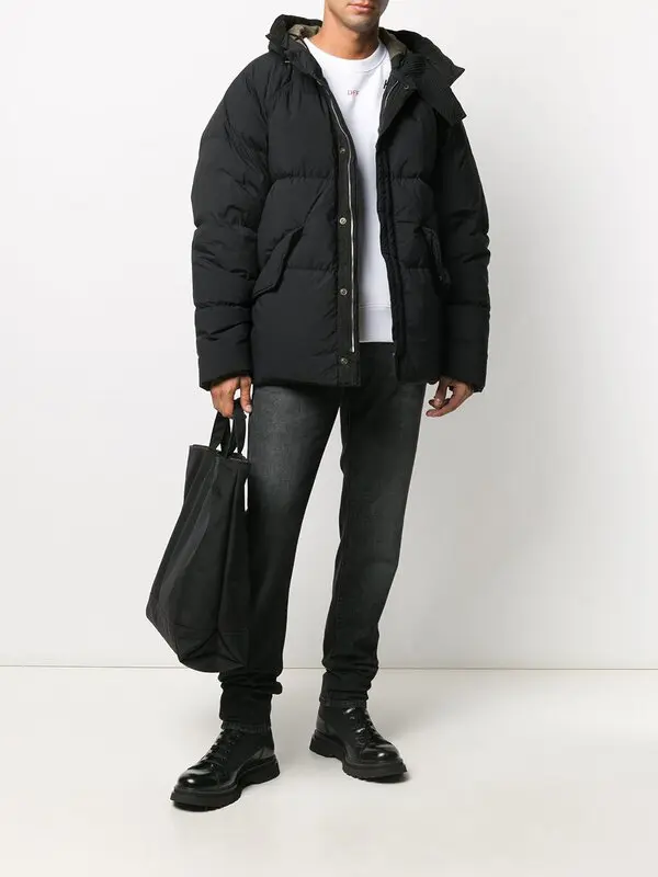 TEN C Padded Hooded Jacket