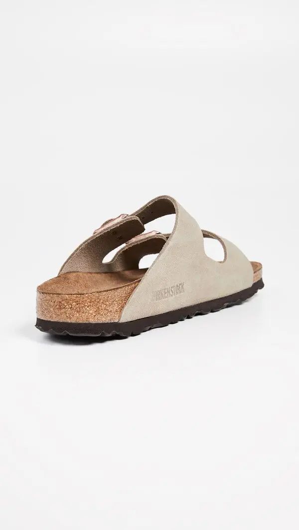 BIRKENSTOCK Arizona Soft Footbed Sandals - Taupe