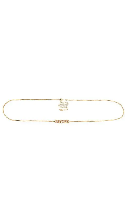 Ettika Crystal Bead Waist Belt